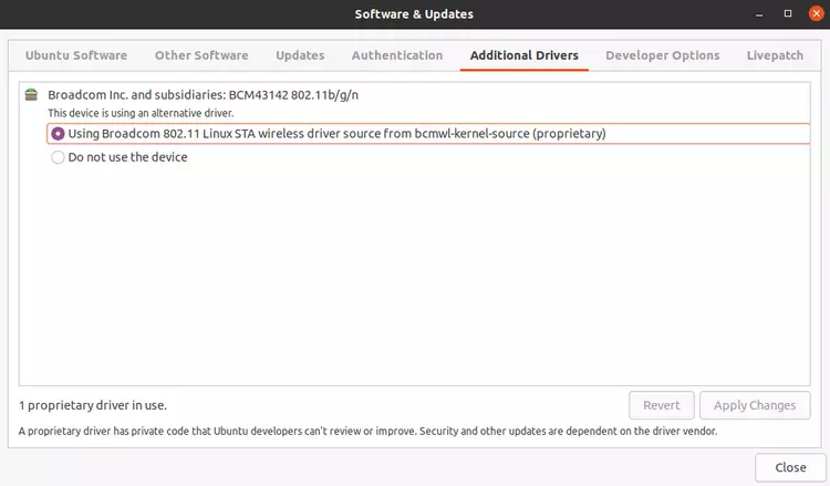 Wi-Fi ora bisa digunakake ing Ubuntu? Mangkene Cara Ndandani 14255_2