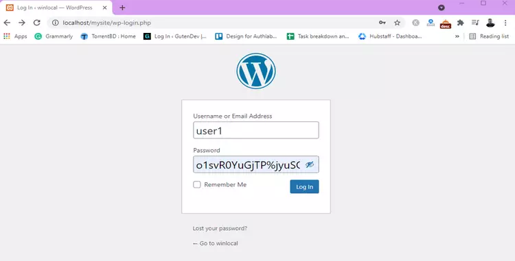 Ինչպես տեղադրել WordPress-ը տեղական Windows-ում 5 քայլով 14288_10