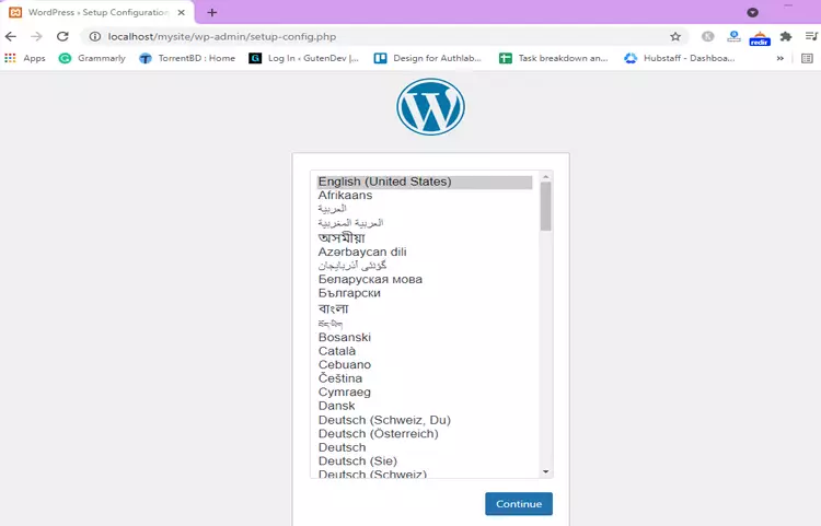 WordPress-i Windows-da 5 Addımda Yerli Quraşdırma 14288_5