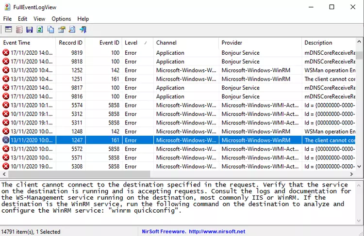 Olay Görüntüleyici Günlüklerini Kullanarak Windows Sorunlarını Giderme 1429_7