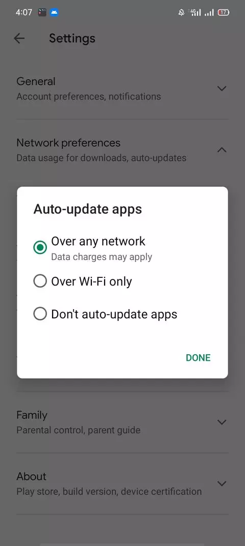 Google Play Store Tsis yog Auto-Updating Apps? Sim Cov Kev Kho no 14327_4