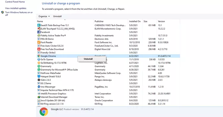 Chrome نى كونا نەشرىگە قانداق چۈشۈرۈش كېرەك 14333_6