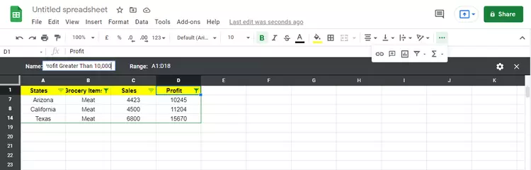 Yadda Ake Amfani da Ra'ayoyin Tace a cikin Google Sheets 14347_20