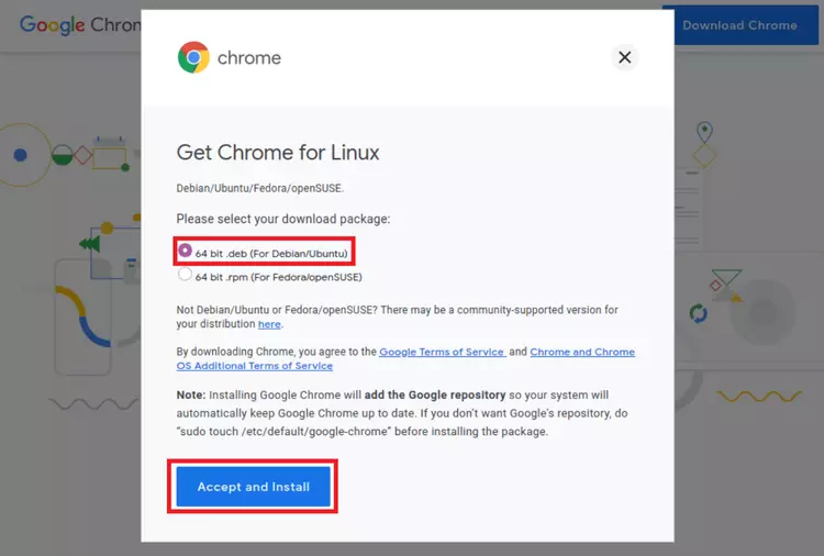 Yuav ua li cas rau nruab Chrome Browser ntawm Ubuntu 14409_3