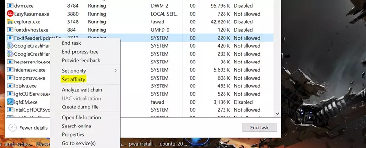 Windows 10 හි වැඩසටහනකට CPU Cores අතින් වෙන් කරන්නේ කෙසේද? 14649_3