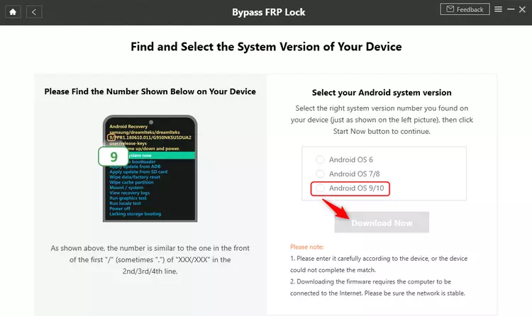 Kako automatski zaobići FRP zaključavanje na vašem Samsung telefonu 14662_4