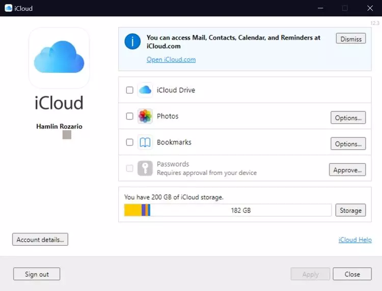 Чӣ тавр истифода бурдани паролҳои iCloud Keychain дар компютери Windows 14693_2