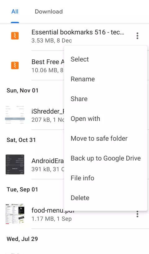 8 upeaa käyttötapaa tiedostoille Google Appista 1501_20