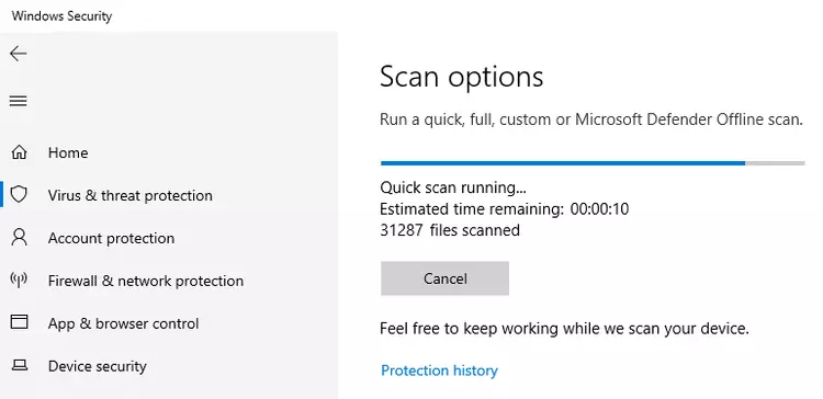 6 enkla sätt att öka säkerheten i Microsoft Defender och Windows 10 1509_2