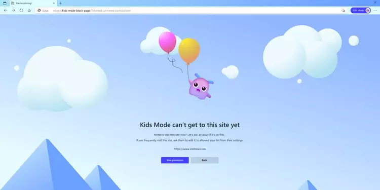 Microsoft Edge 90 поставляется с новым «Детским режимом» 15210_2