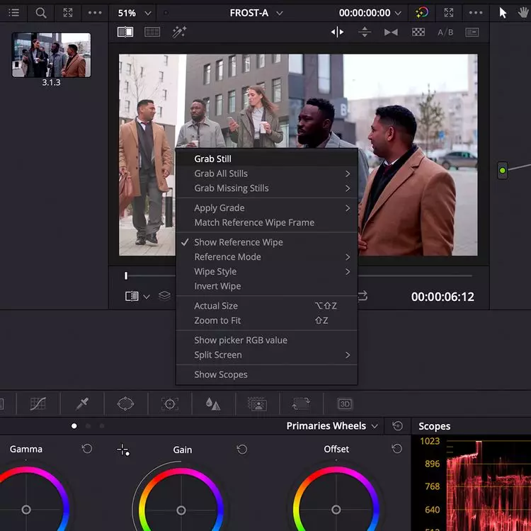 Чӣ тавр истифода бурдани абзорҳои ислоҳи ранг дар DaVinci Resolve 15224_9