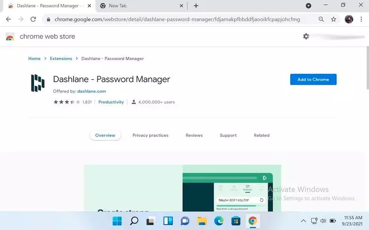 Maitiro ekuisa uye kushandisa Dashlane paWindows 15273_2