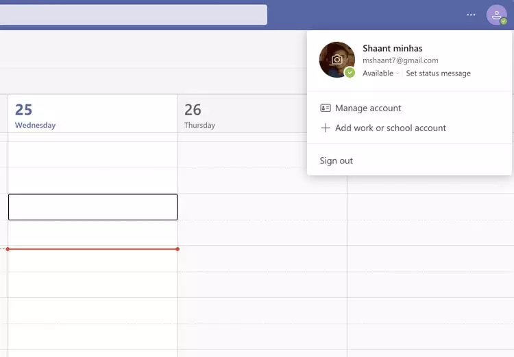 Microsoft Teams-da profil rasmini qanday qo'shish yoki o'zgartirish mumkin 15277_2