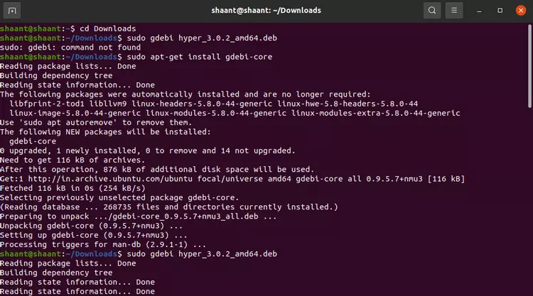 7 geriausios „Ubuntu“ terminalo programos alternatyvos 15283_9