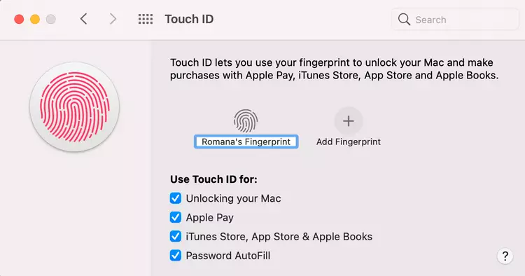 Kā iestatīt un izmantot Touch ID savā Mac datorā 1529_4