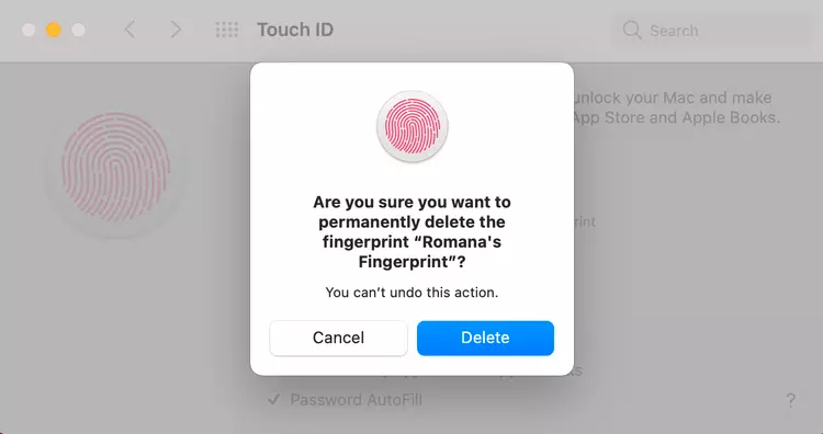 Touch ID seadistamine ja kasutamine Macis 1529_5