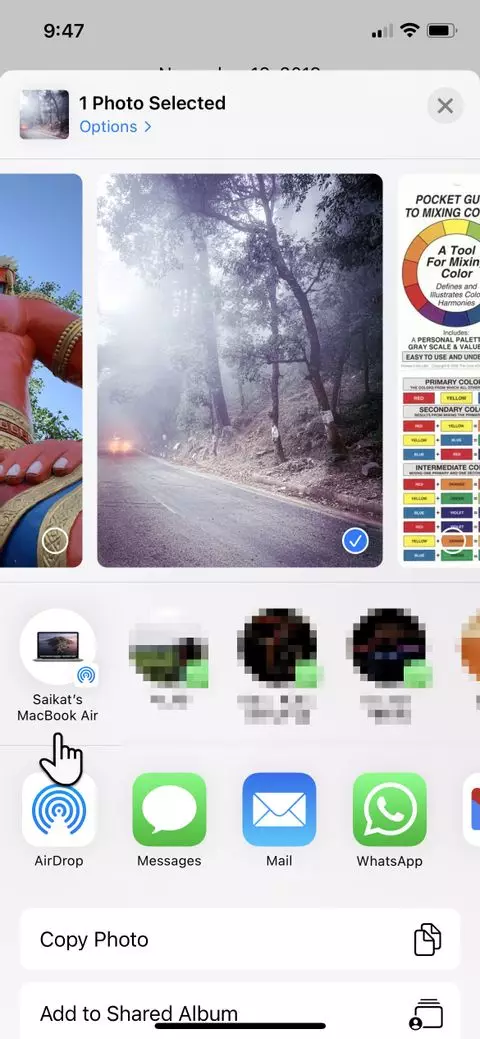 6 načina za prijenos fotografija sa iPhone-a na Mac 15337_3