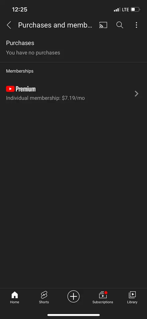 Nigute ushobora guhagarika YouTube Premium 15495_4