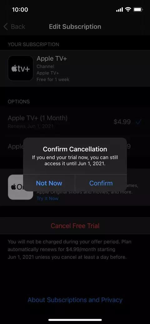 Cómo cancelar su suscripción a Apple TV+ 15512_4