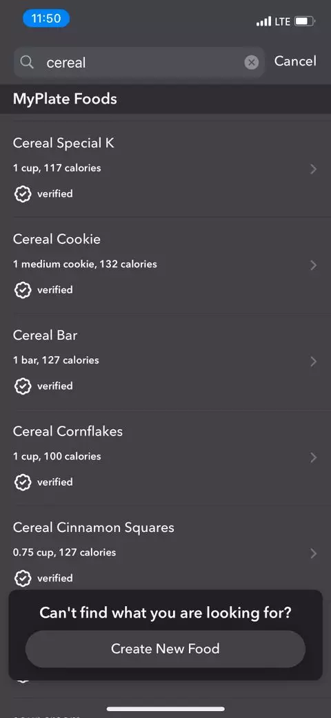 Mapulogalamu 5 Abwino Kwambiri Owerengera Ma calories pa Android ndi iPhone 15528_13