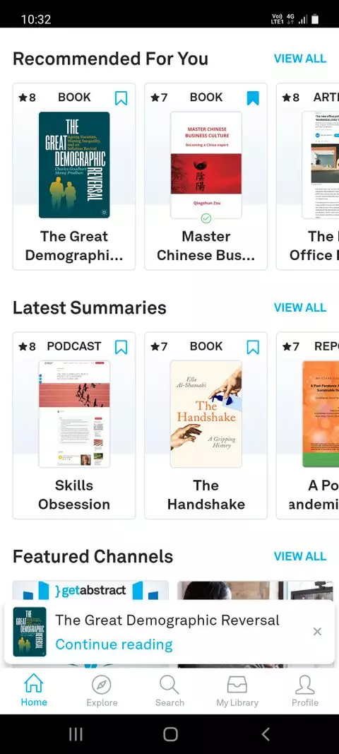 แอพสรุปหนังสือที่ดีที่สุด 7 อันดับสำหรับ Android และ iPhone 15587_20