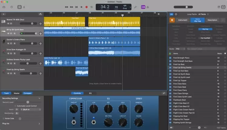 Hvernig á að búa til takta á GarageBand 1566_4