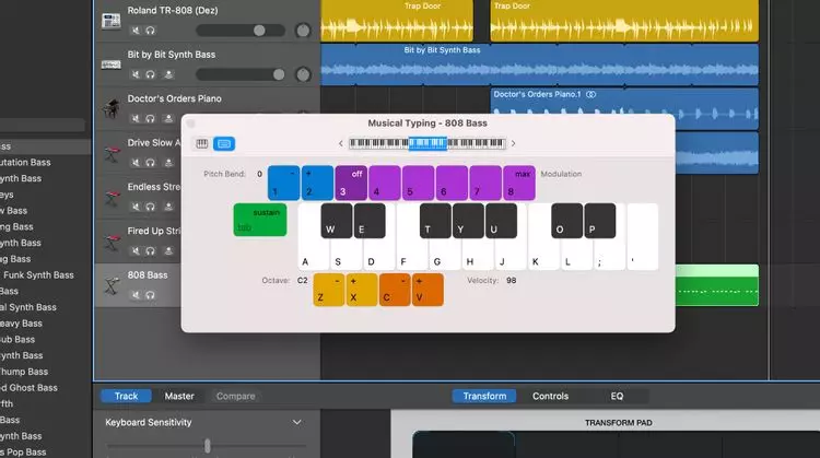 Maitiro ekugadzira maBeats paGarageBand 1566_5