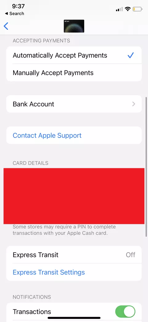 Maitiro ekubhadhara mumwe munhu neApple Pay pa iPhone yako 15820_11