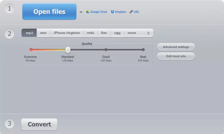 Como converter un vídeo en audio de balde: 5 ferramentas en liña 1624_2