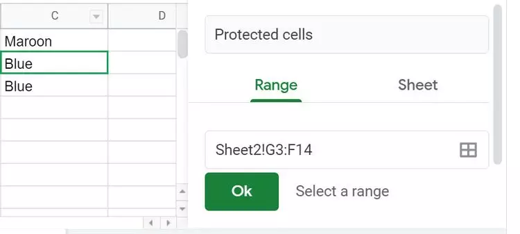 Maitiro ekudzivirira password uye Kiya Yako Google Sheets 16256_11