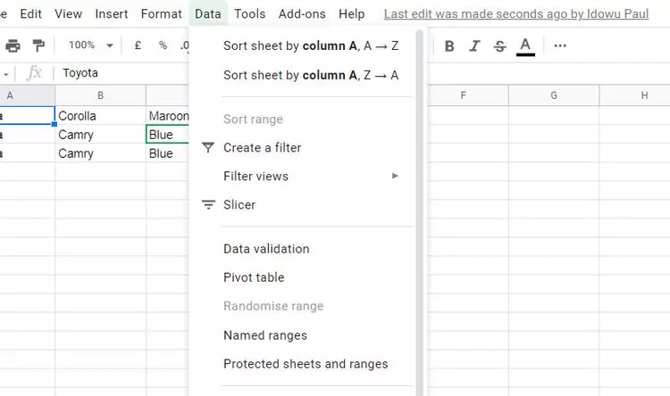 Хэрхэн Google Sheets-ээ нууц үгээр хамгаалж, түгжих вэ 16256_8