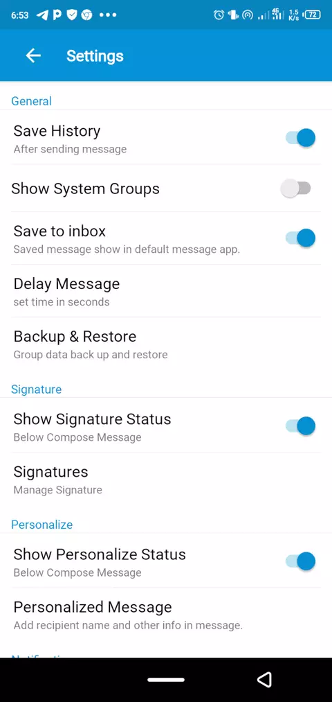 5 ứng dụng Android để gửi tin nhắn SMS hàng loạt 16269_3