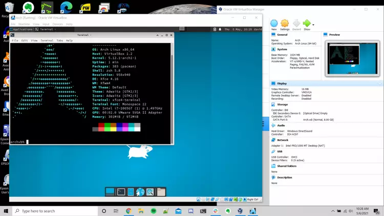 Deberías executar Linux nunha máquina virtual ou WSL? 16290_2