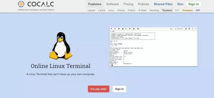 10 Situs Web Terbaik untuk Menjalankan Linux di Peramban Web 16366_11