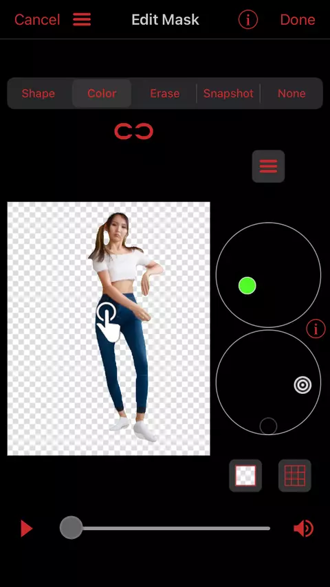 Déi 4 Bescht Green Screen Apps fir Ären Smartphone 1641_9