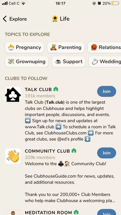 Twitter Spaces супраць Clubhouse: якая платформа лепшая? 16624_9