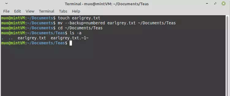 如何使用 Mv 命令移動 Linux 文件 16855_9