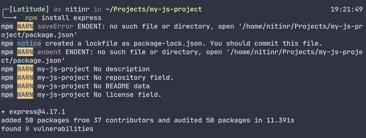 npm ဆိုတာ ဘာလဲ JavaScript Package Manager က ရှင်းပြထားပါတယ်။ 16857_3