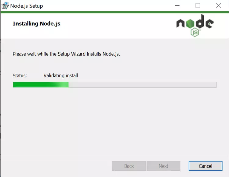 Hvordan installere Node.js og npm på Windows 16858_11