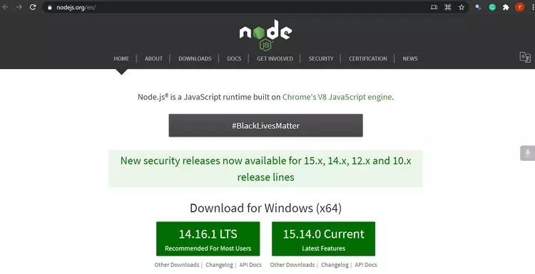 Windowsలో Node.js మరియు npmని ఎలా ఇన్స్టాల్ చేయాలి 16858_2