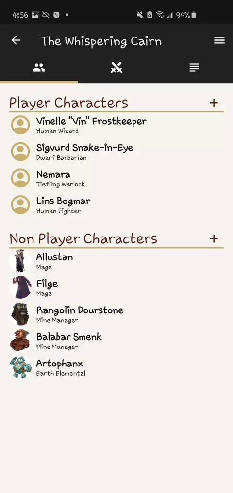 Ang 4 Pinakamahusay na App para sa Pagpapatakbo ng Mga Dungeon at Dragon Mula sa Iyong Telepono 16865_10