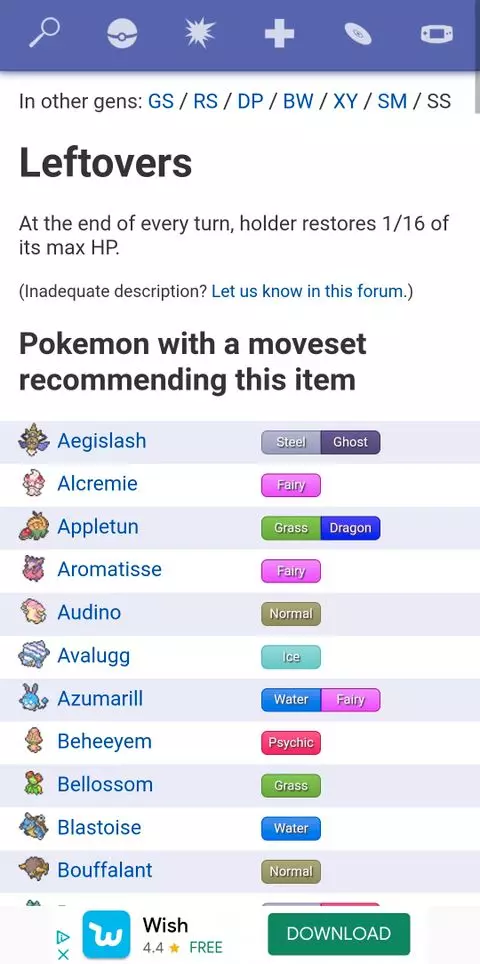 8 najlepszych aplikacji towarzyszących Pokémon: Musisz złapać je wszystkie! 16888_13