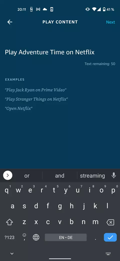 Alexa လုပ်ရိုးလုပ်စဉ်များသည် ယခု Amazon Fire TV များတွင် အလုပ်လုပ်ပါသည်။ 16956_4