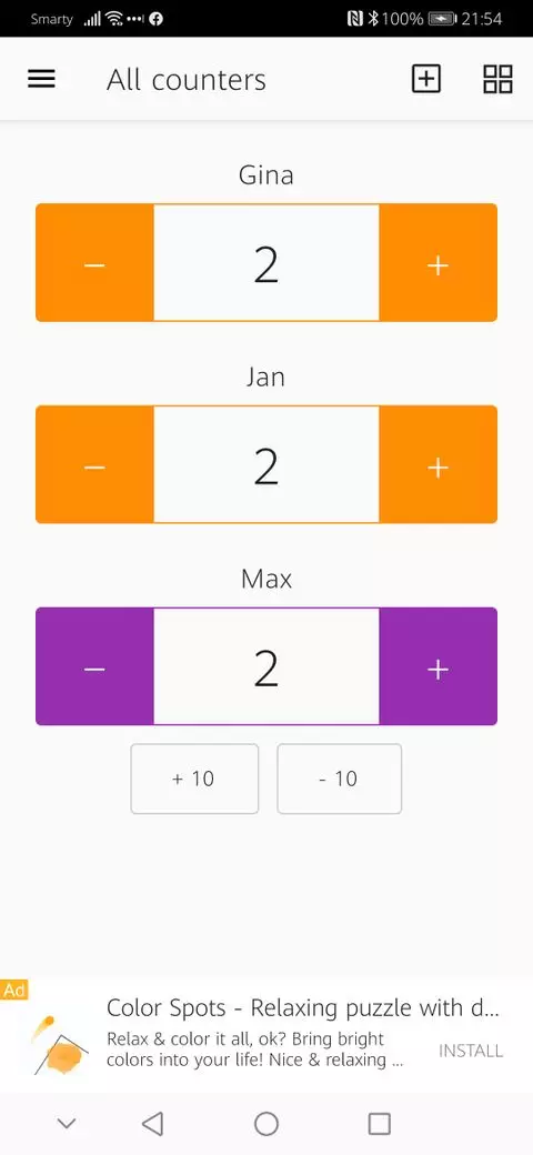 Οι 6 καλύτερες εφαρμογές Score-Counter για Android 17006_17