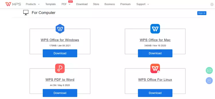 WPS Office ကို စတင်ခြင်း- Microsoft မှ မည်သို့ပြောင်းရမည်နည်း။ 17069_2