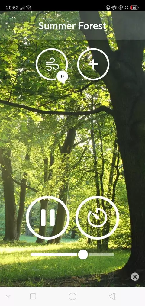 5 Peaceful Nature Sounds-apper for Android for å hjelpe deg med å slappe av 17074_9