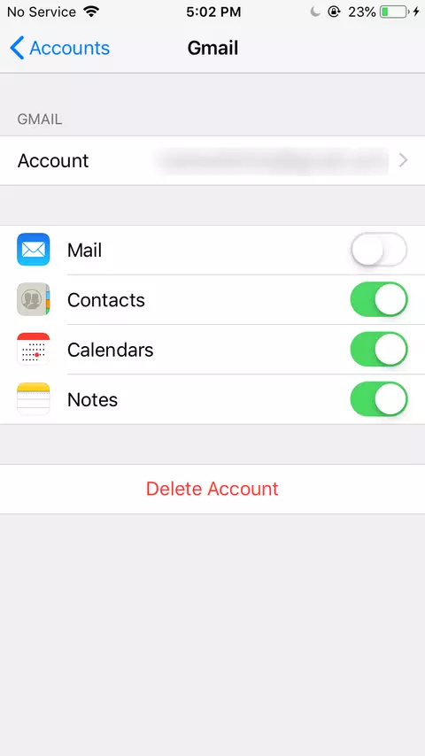4 formas de transferir contactos de iPhone a Android 17096_3