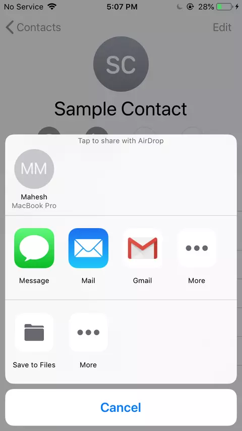 4 viisi kontaktide ülekandmiseks iPhone'ist Androidi 17096_9