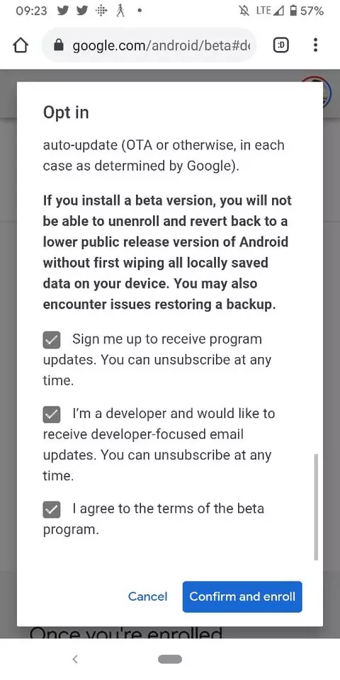 İndi Android 12 Beta-nı necə sınamaq olar 17407_4