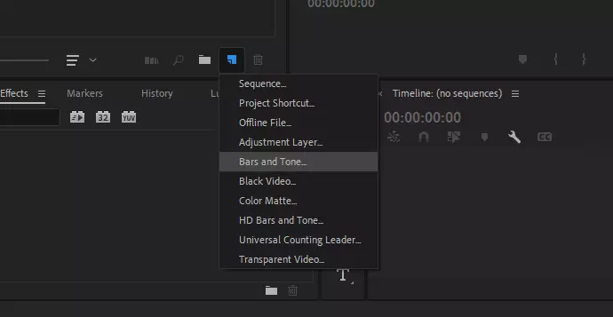 Como crear medios sintéticos en Premiere Pro 17717_2